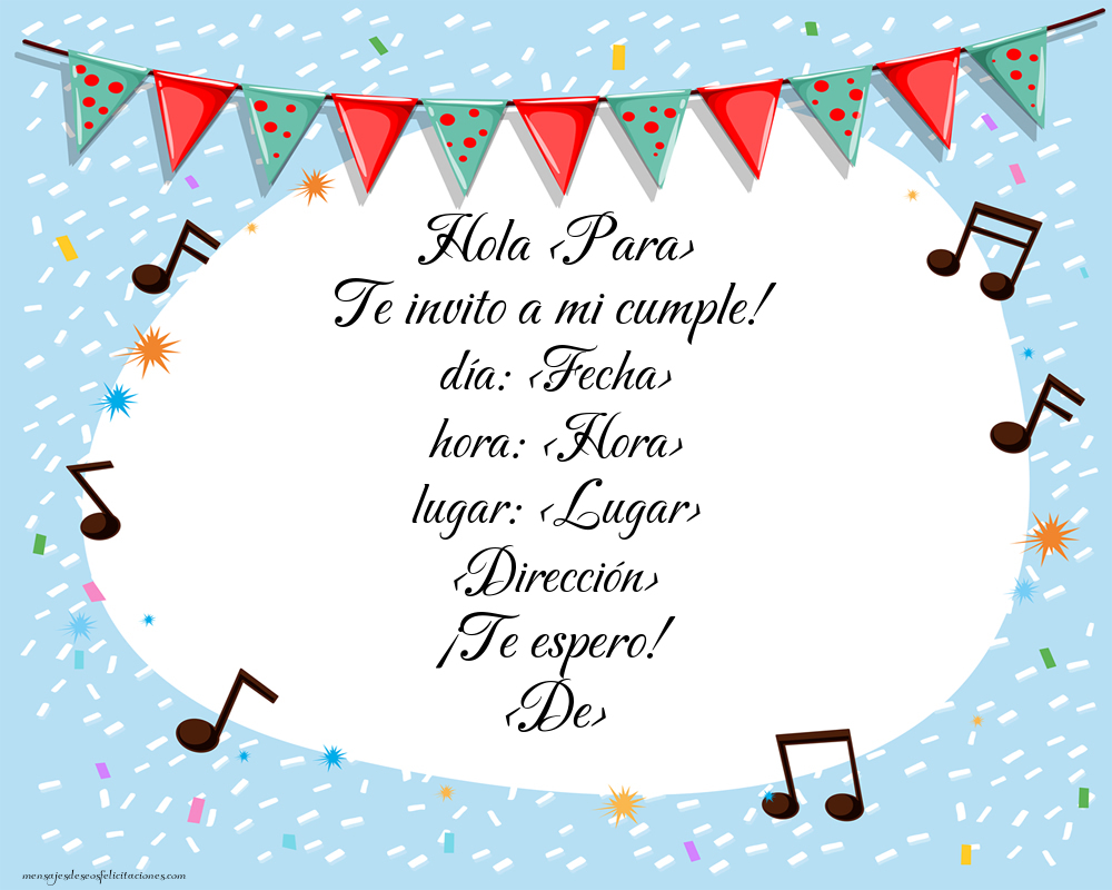 Tarjetas Con Notas Musicales Dentro De Invitaciones Music Note