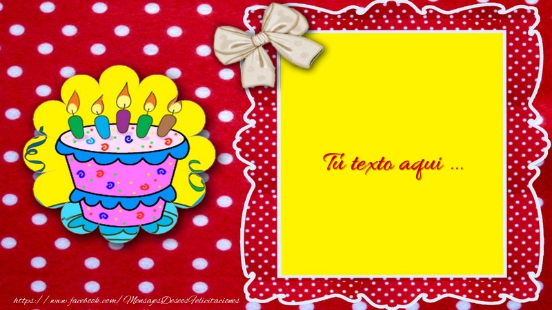 Crea Felicitaciones Personalizadas Con Texto Cumpleaños Feliz