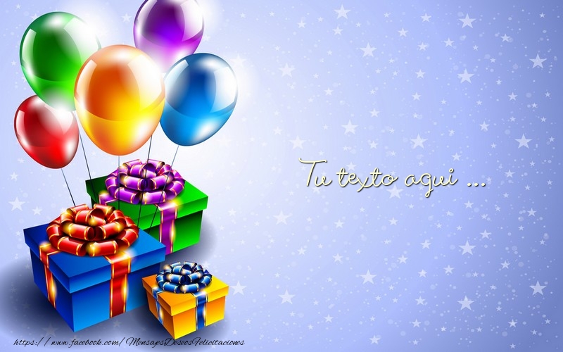 Crea Felicitaciones Personalizadas Con Texto Cumpleaños Feliz