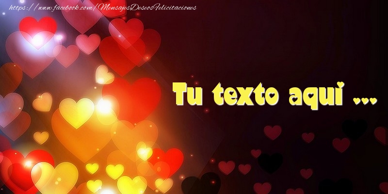 Crea felicitaciones personalizadas con texto | San Valentín | San Valentín