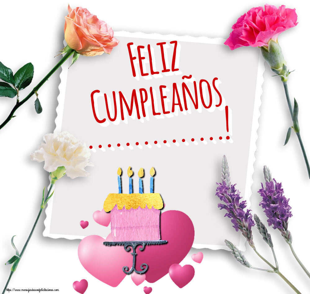 Feliz Cumpleaños ...! | Crea felicitaciones personalizadas con nombre